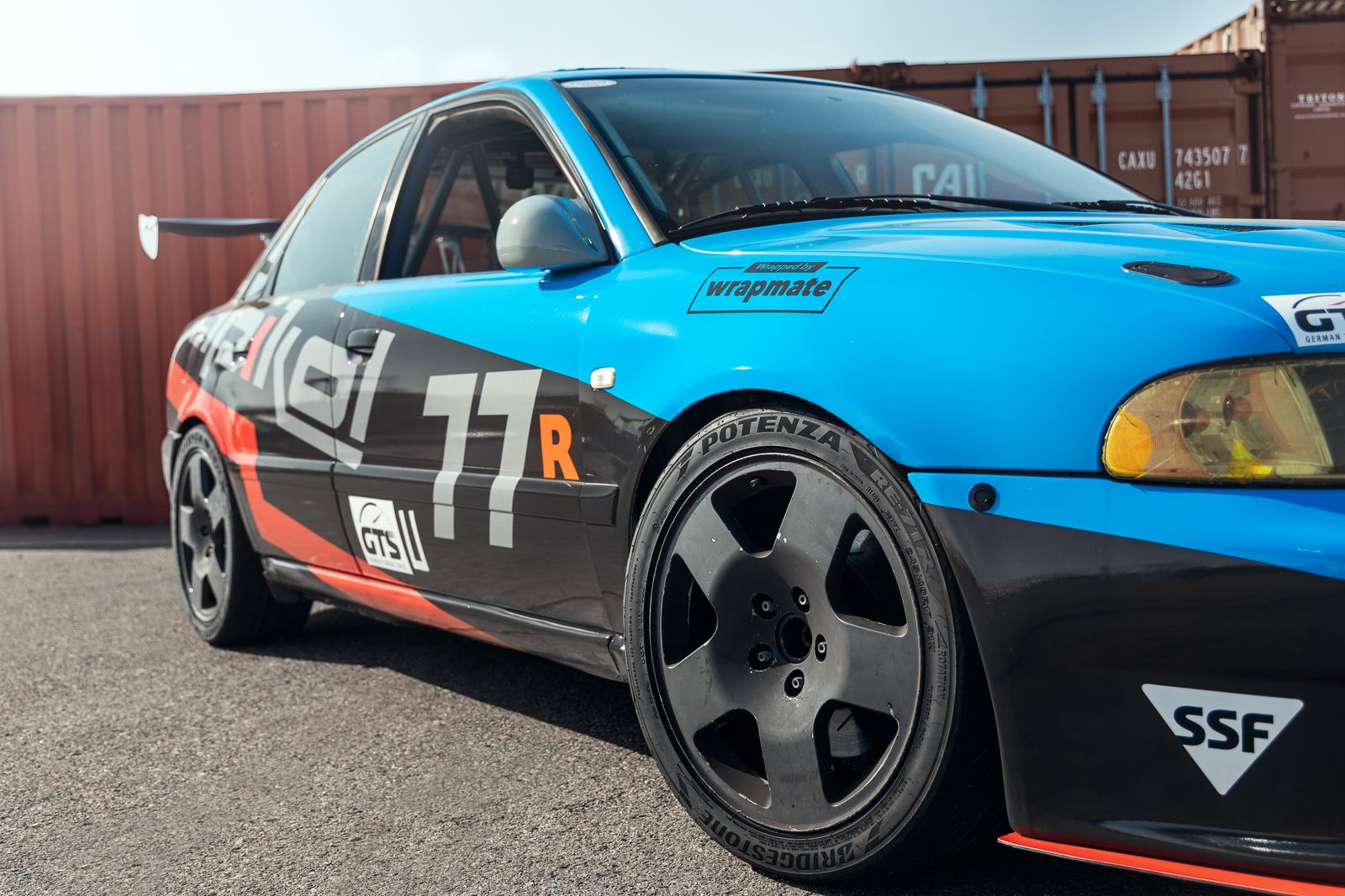 Wrapmate's First Race Car Wrap for Apikol Performance