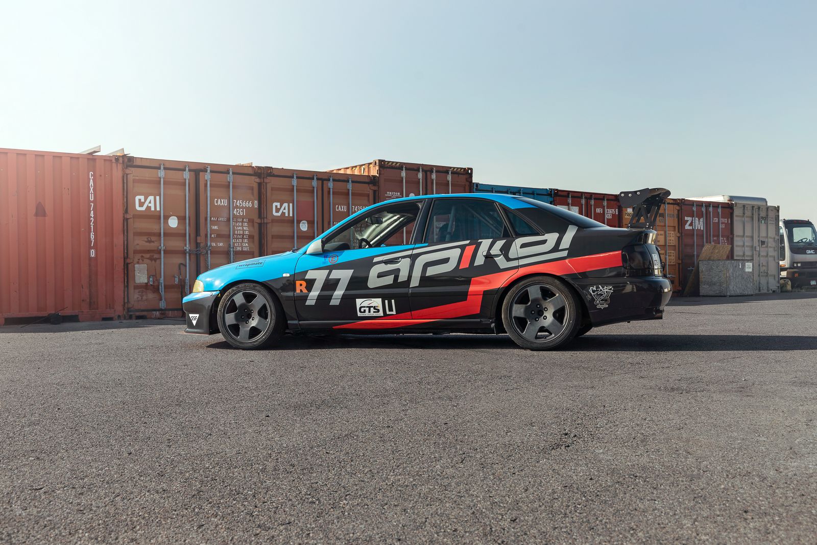 Wrapmate's First Race Car Wrap for Apikol Performance