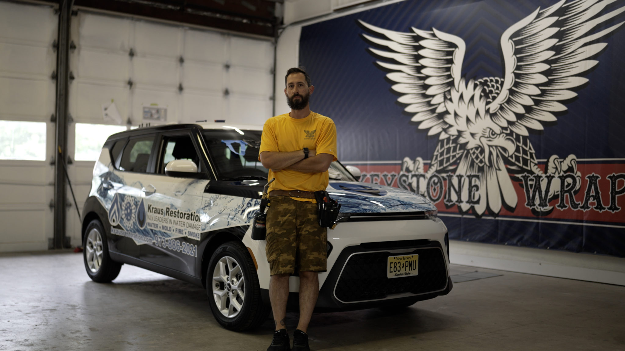 Home restoration van wrap | Fleet Graphics | Wrapmate