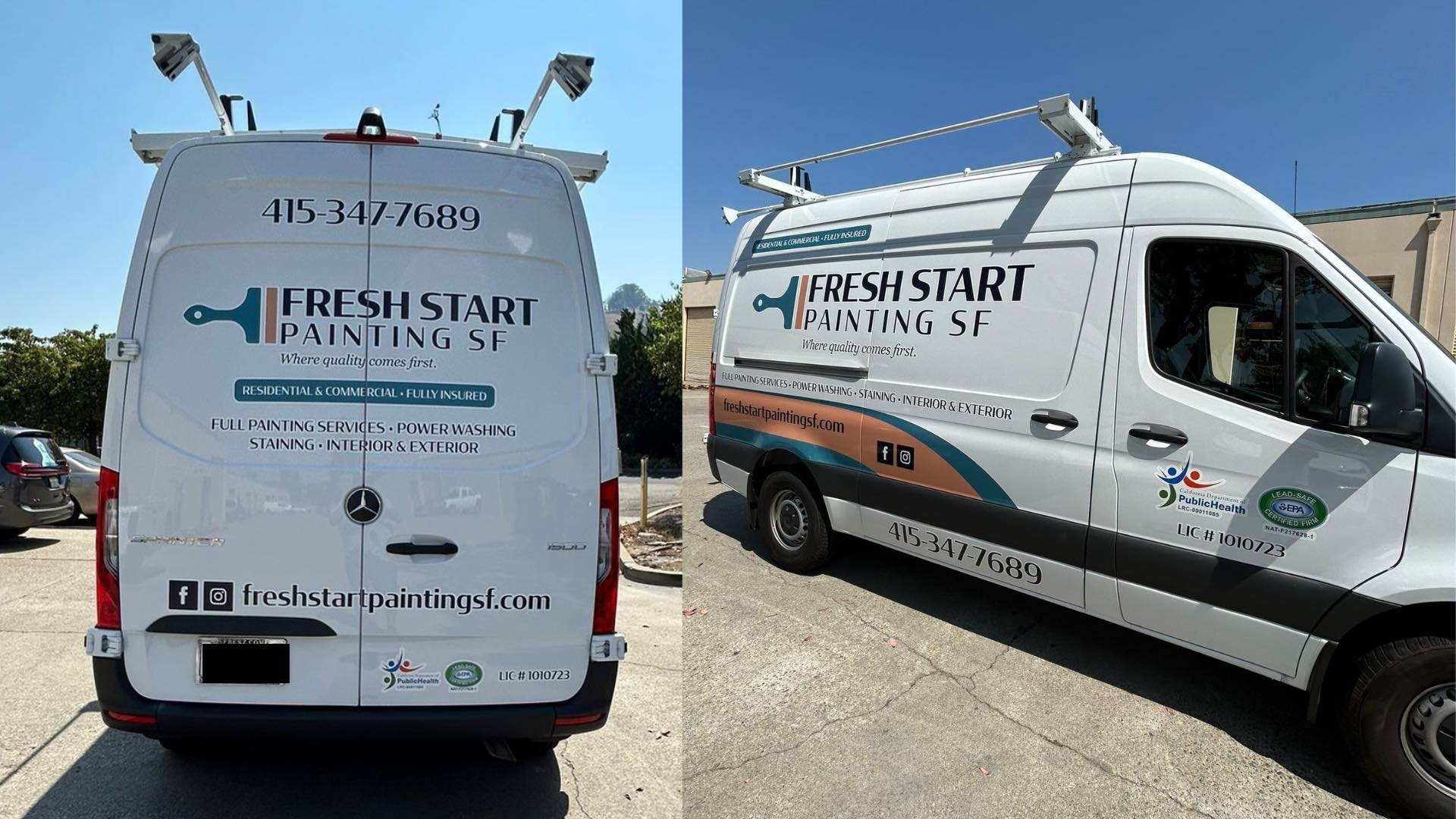 Painting services vehicle wrap designs, examples, and price ranges