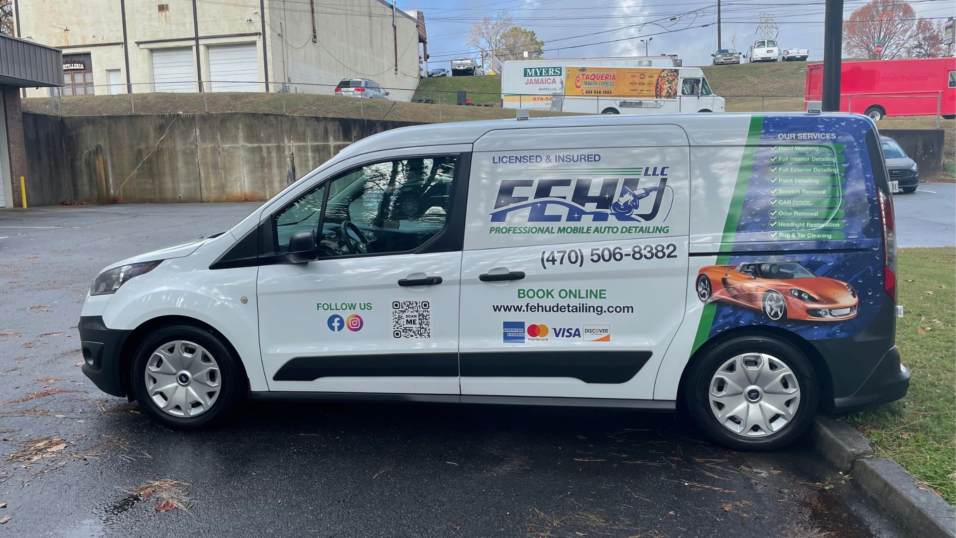 Auto detailing vehicle wrap designs, examples & price ranges