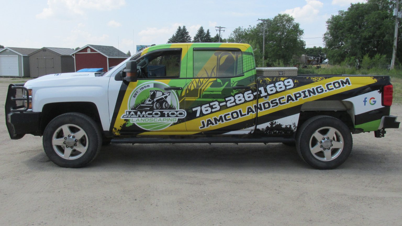 Landscaping vehicle wrap designs, examples, and price ranges