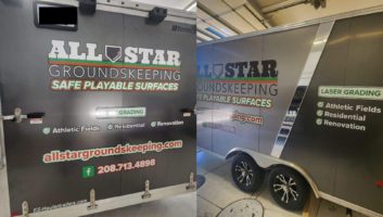 Landscaping vehicle wrap designs, examples, and price ranges