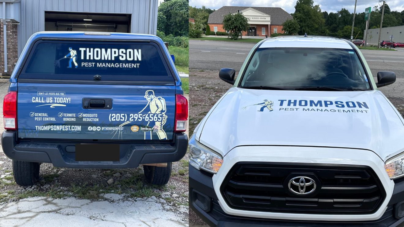 Pest control vehicle wrap designs, examples & price ranges