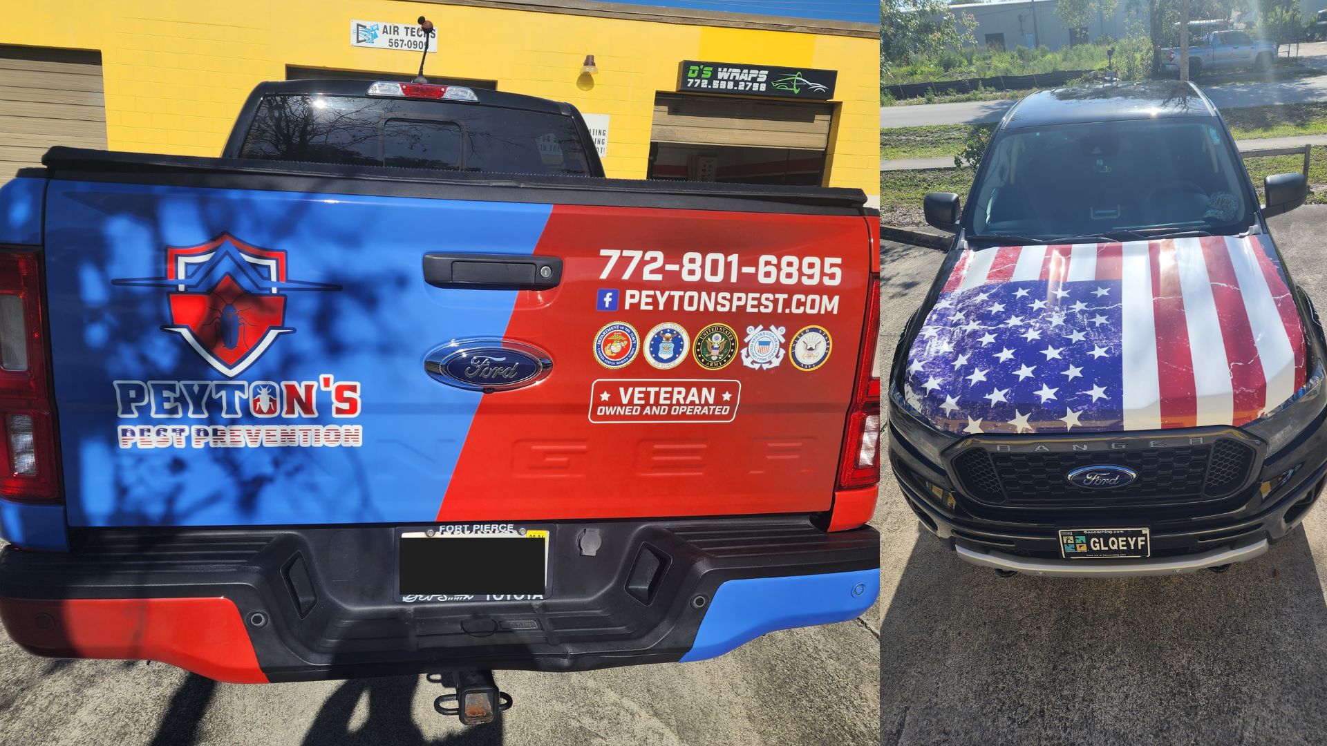 Pest control vehicle wrap designs, examples & price ranges