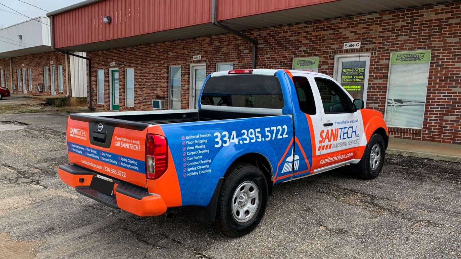 Cleaning Services vehicle wrap designs, examples & price ranges