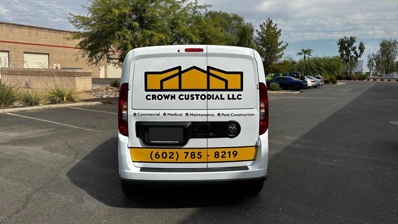 Cleaning Services vehicle wrap designs, examples & price ranges
