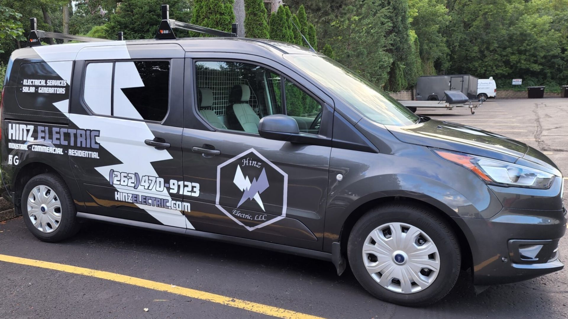 Electrical services vehicle wrap designs, examples & price ranges