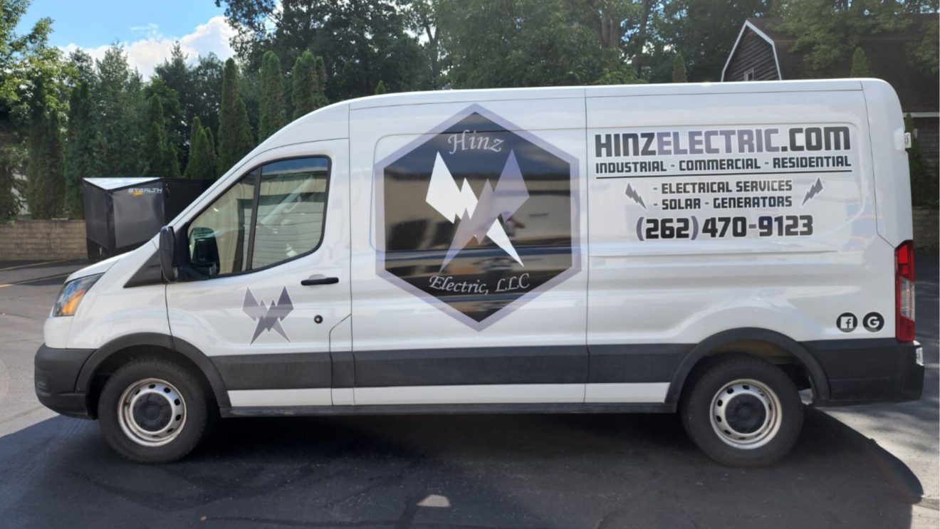 Electrical services vehicle wrap designs, examples & price ranges