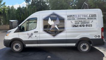 Electrical services vehicle wrap designs, examples & price ranges