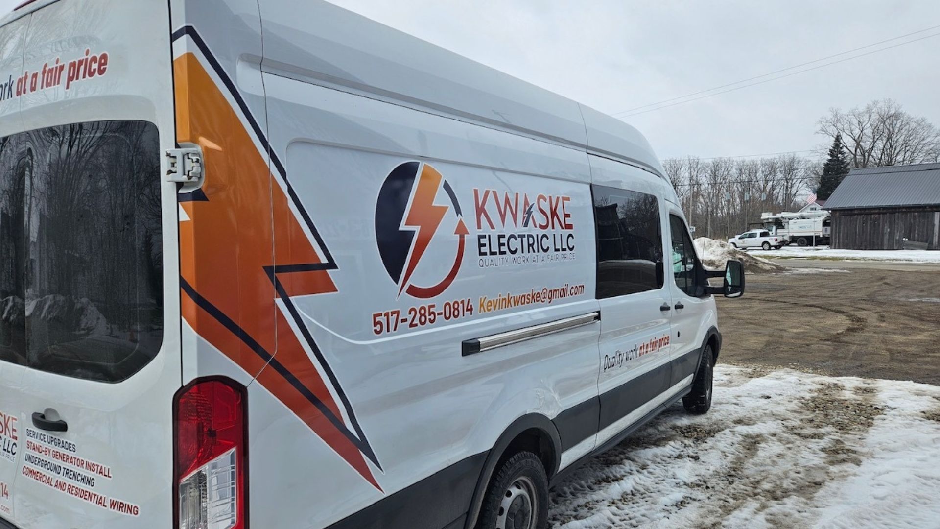 Electrical services vehicle wrap designs, examples & price ranges