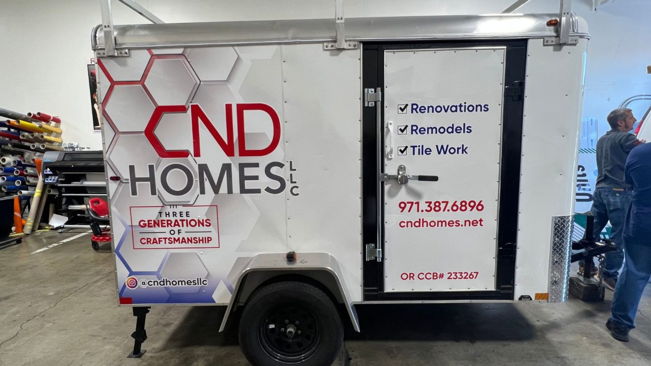 General contractor vehicle wrap designs, examples & price ranges