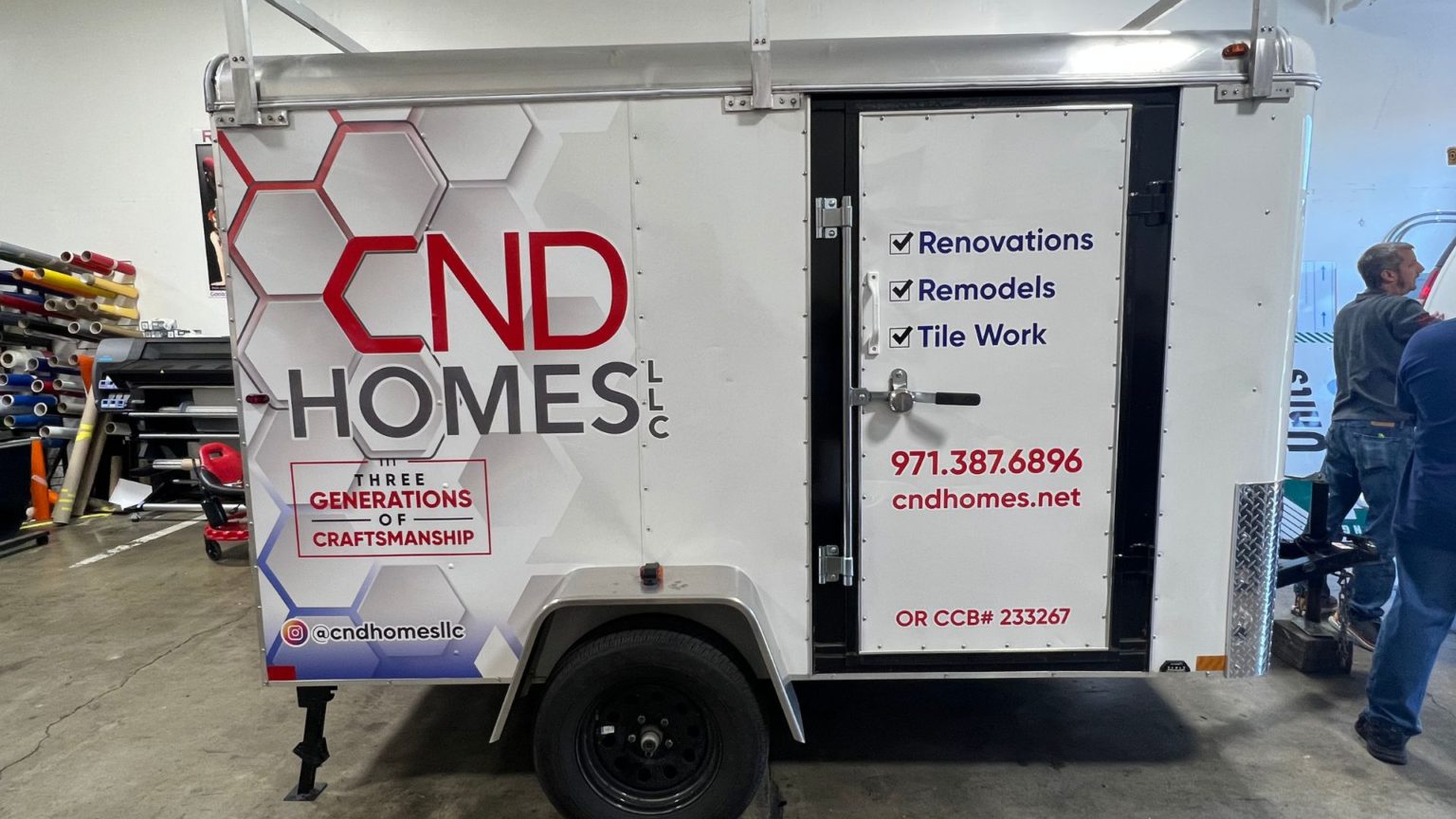 General contractor vehicle wrap designs, examples & price ranges