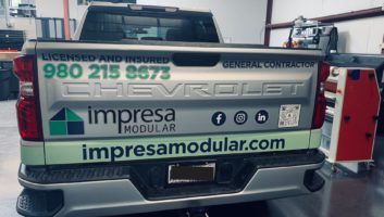 General contractor vehicle wrap designs, examples & price ranges