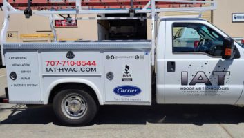 HVAC vehicle wrap designs, examples & price ranges