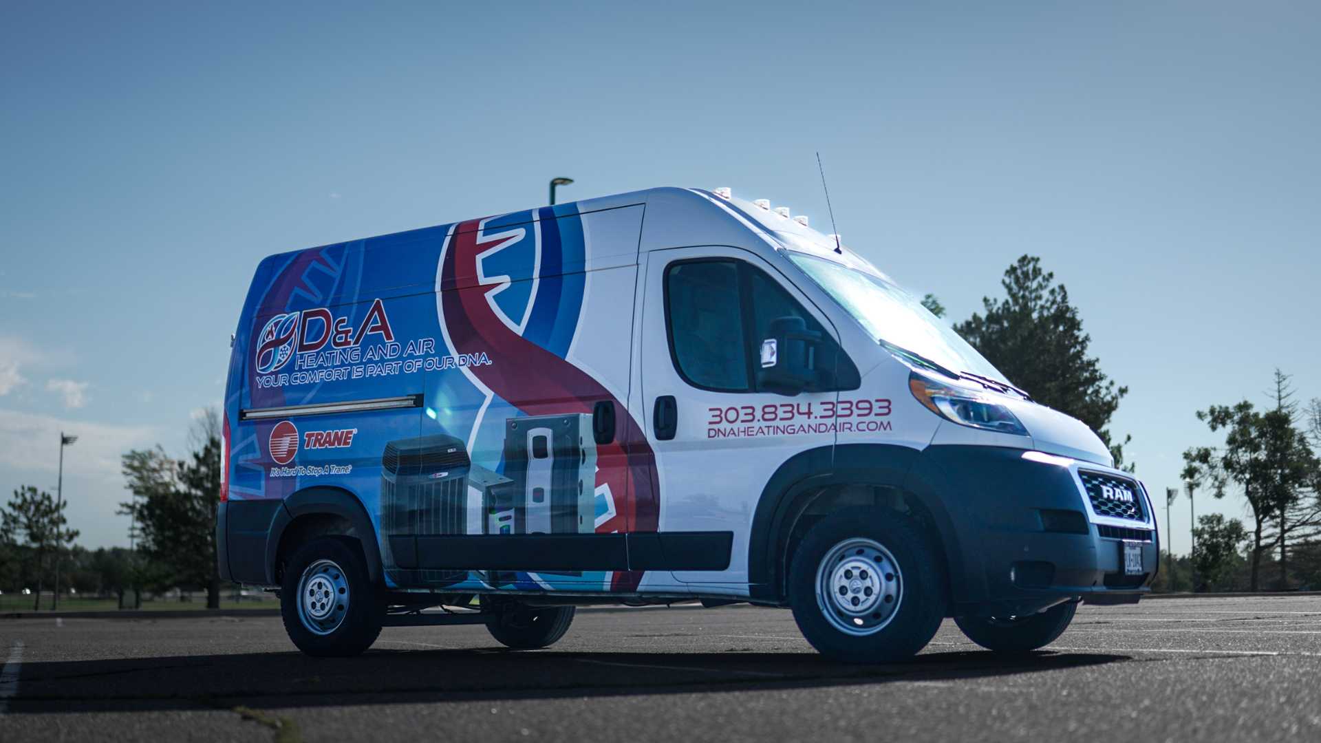 D&A Heating and Air 2x Revenue in 12 Months With Stunning HVAC Vehicle ...