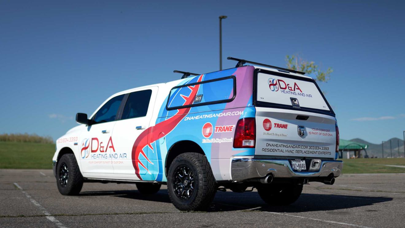 D&A Heating and Air 2x Revenue in 12 Months With Stunning HVAC Vehicle ...