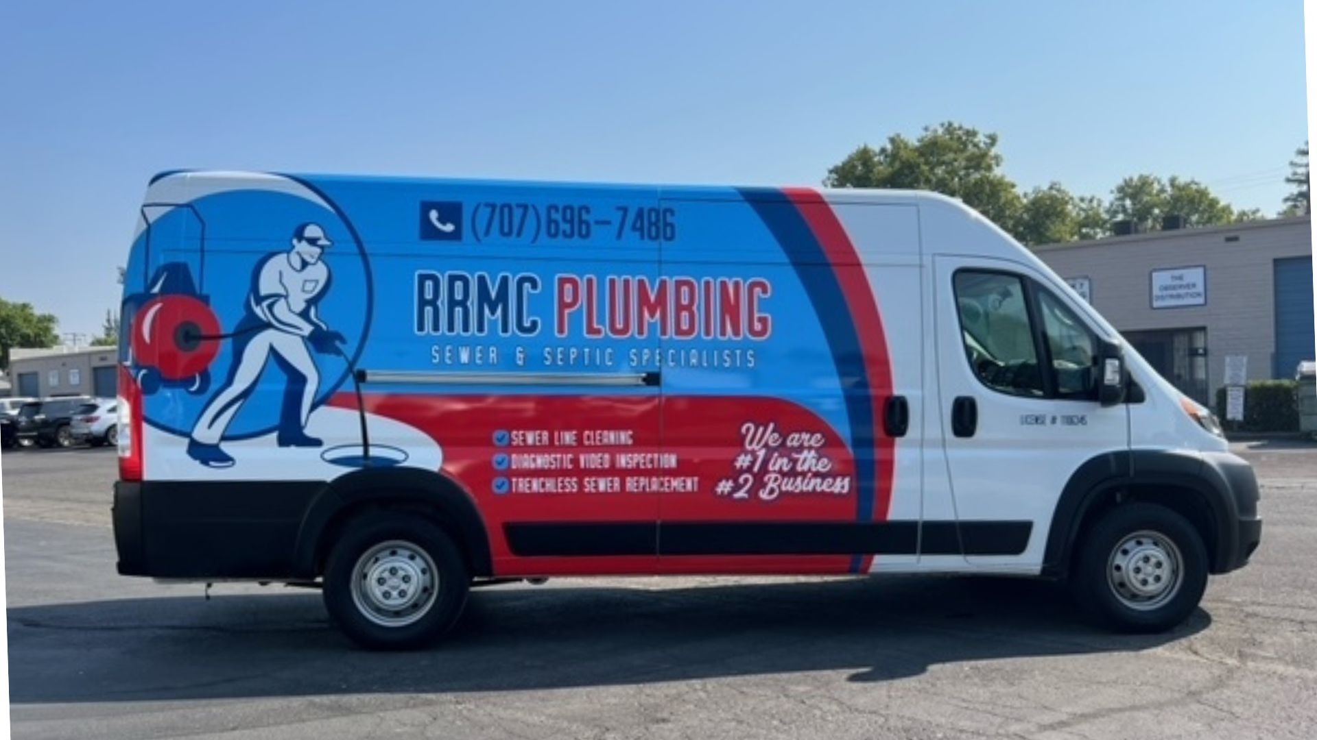 Plumbing Services vehicle wrap designs, examples & price ranges